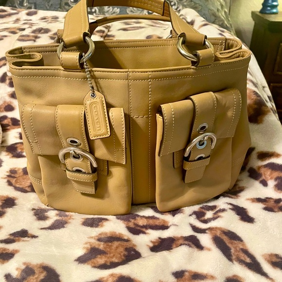 Coach | Bags | Vintage Coach Purse Light Camel Color | Poshmark